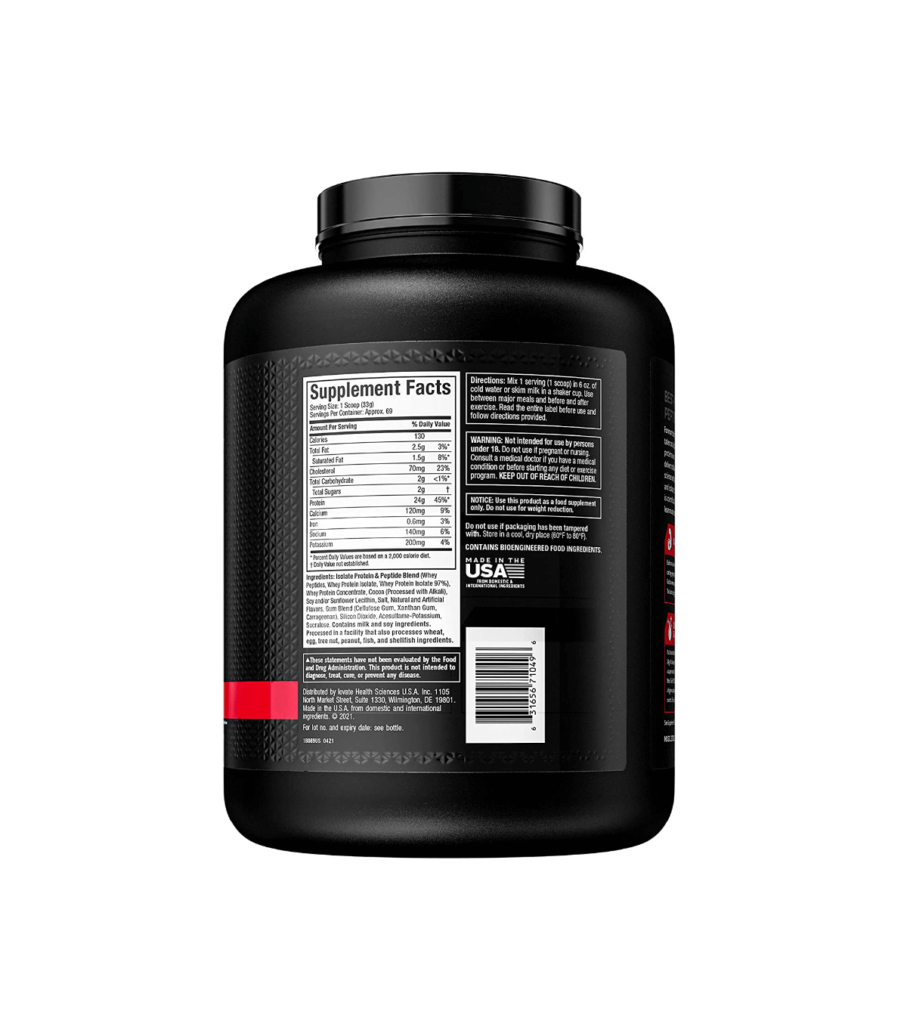 MUSCLETECH NITROTECH 100% WHEY GOLD 5LBS PROTEIN – Whey Protein ...