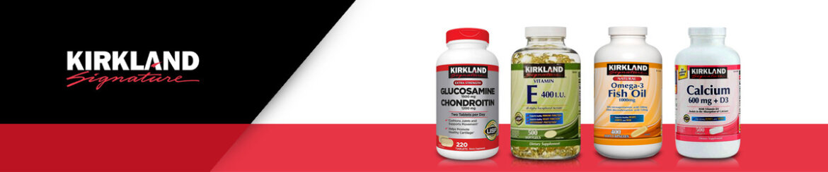Kirkland-Brand-Banner – Whey Protein Supplements, & Gym Equipments