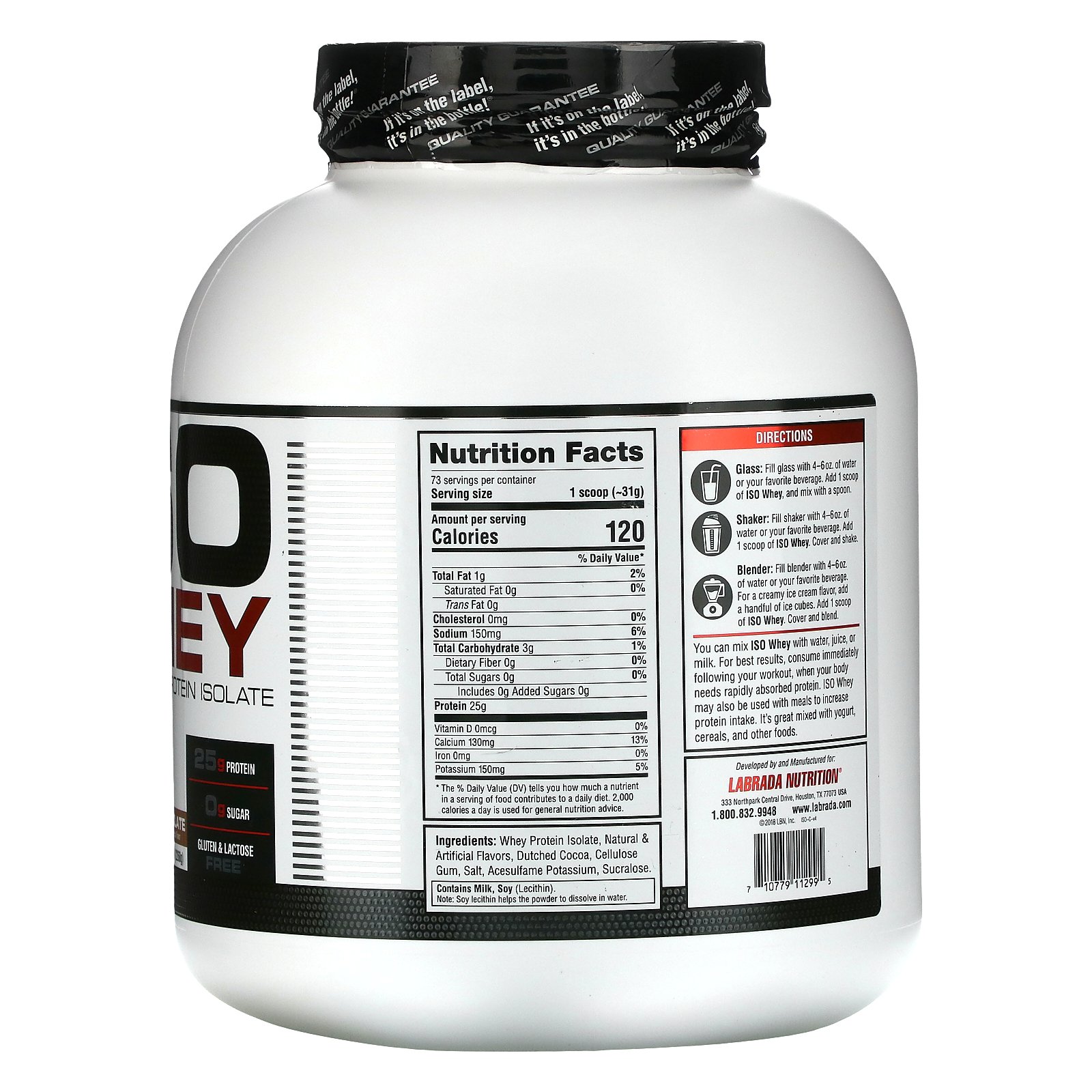 LABRADA ISO WHEY 5 LBS – Whey Protein Supplements, & Gym Equipments