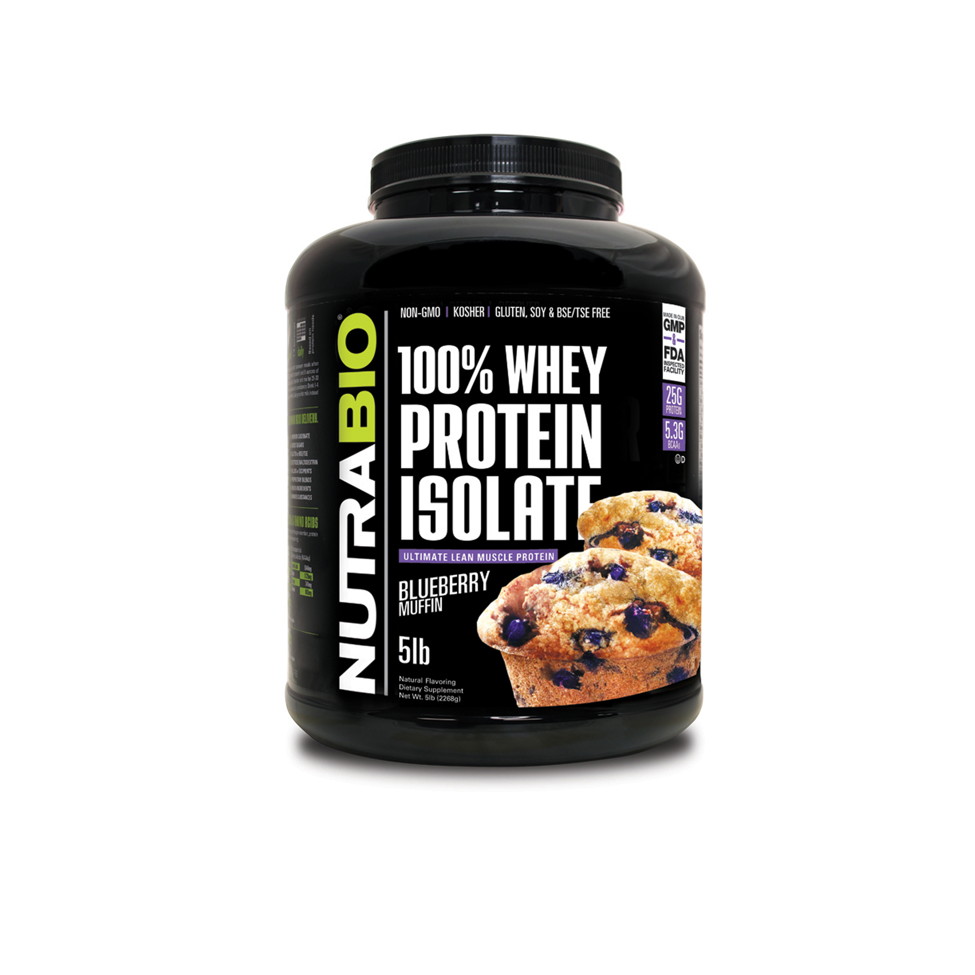 NUTRABIO 100% WHEY PROTEIN ISOLATE 5 LBS – Whey Protein Supplements ...