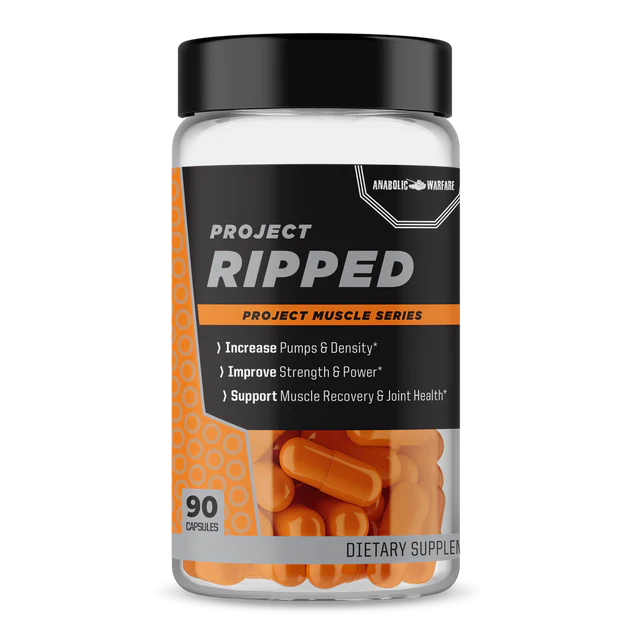 ANABOLIC WARFARE PROJECT RIPPED 90 CAPSULES FOR FAT LOSS – Whey Protein ...