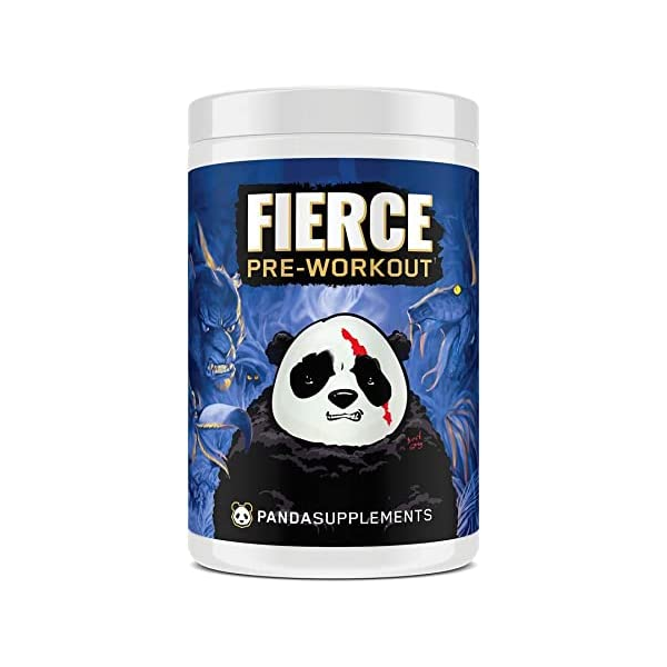 PANDA SUPPLEMENTS FIERCE PRE WORKOUT 30 SERVINGS – Whey Protein ...
