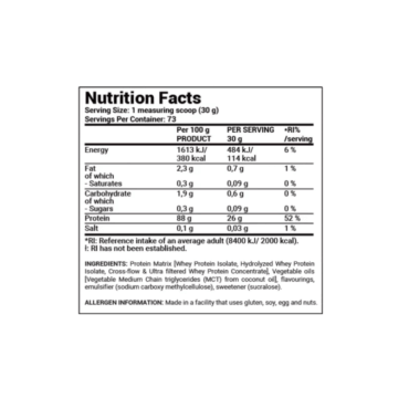 14 SUPERIOR SUPPLEMENTS ISO PRO ZERO WHEY PROTEIN 4.85 LBS – Whey ...