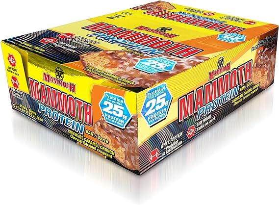 MAMMOTH PROTEIN BAR 1 SERVING – Whey Protein Supplements, & Gym Equipments