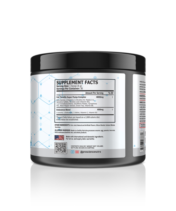 Proscience Nutra Super Pump 30 servings – Whey Protein Supplements ...